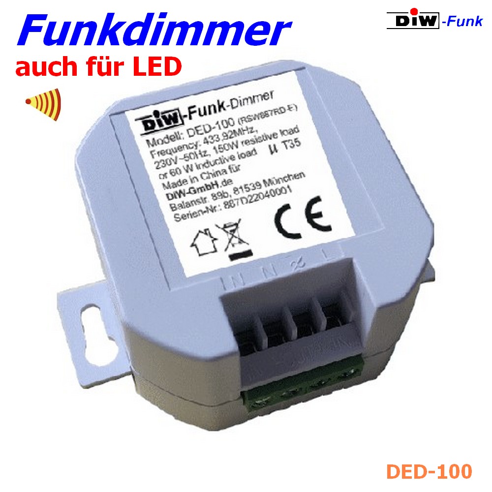 ALLE FUNK EMPFÄNGER FÜR INTERTECHNO FUNKSCHALTER FUNKSTECKER DIMMER ZUR AUSWAHL | eBay