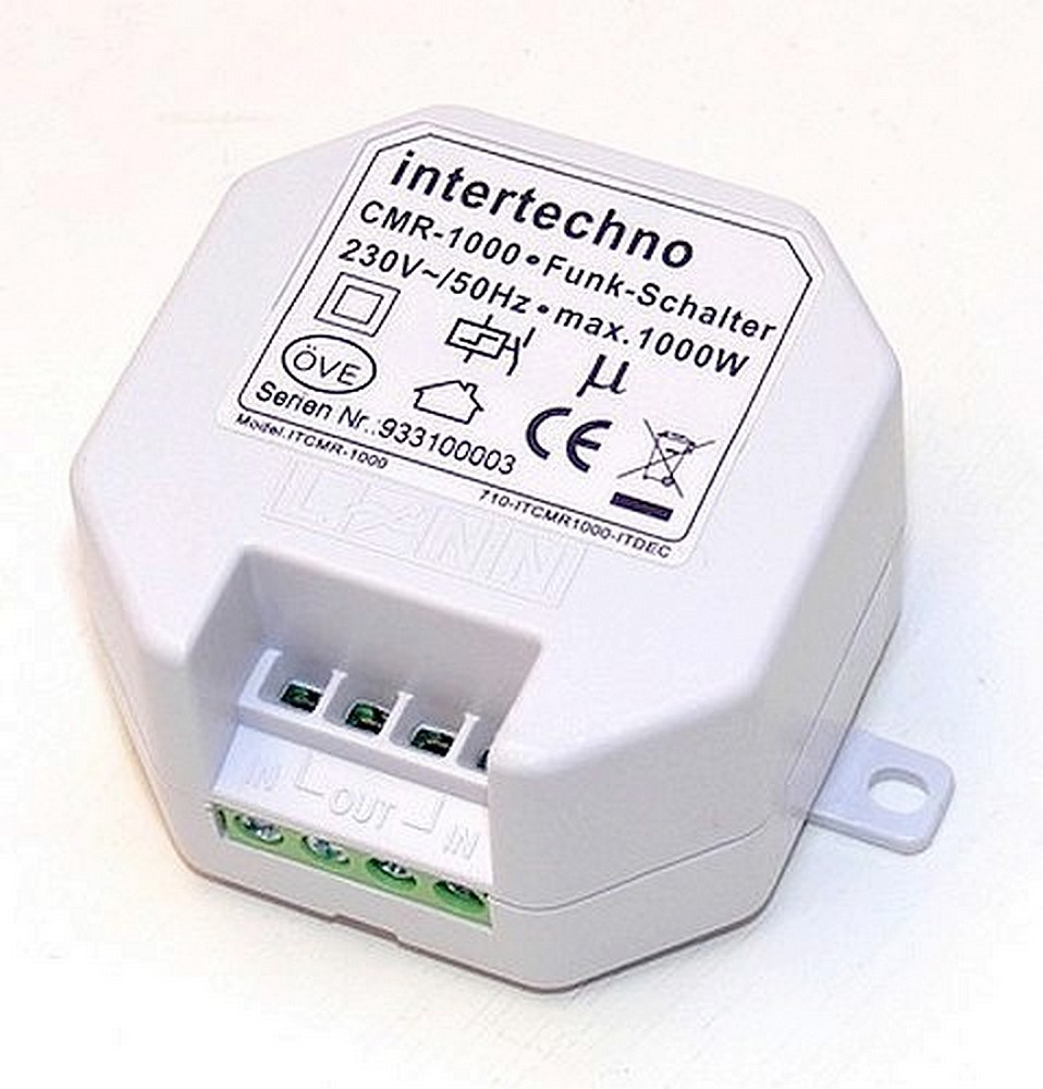 ALLE FUNK EMPFÄNGER FÜR INTERTECHNO FUNKSCHALTER FUNKSTECKER DIMMER ZUR AUSWAHL | eBay.de